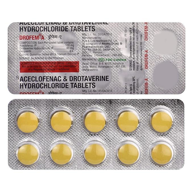 Drofem A - Strip of 10 Tablets : Amazon.in: Health & Personal Care