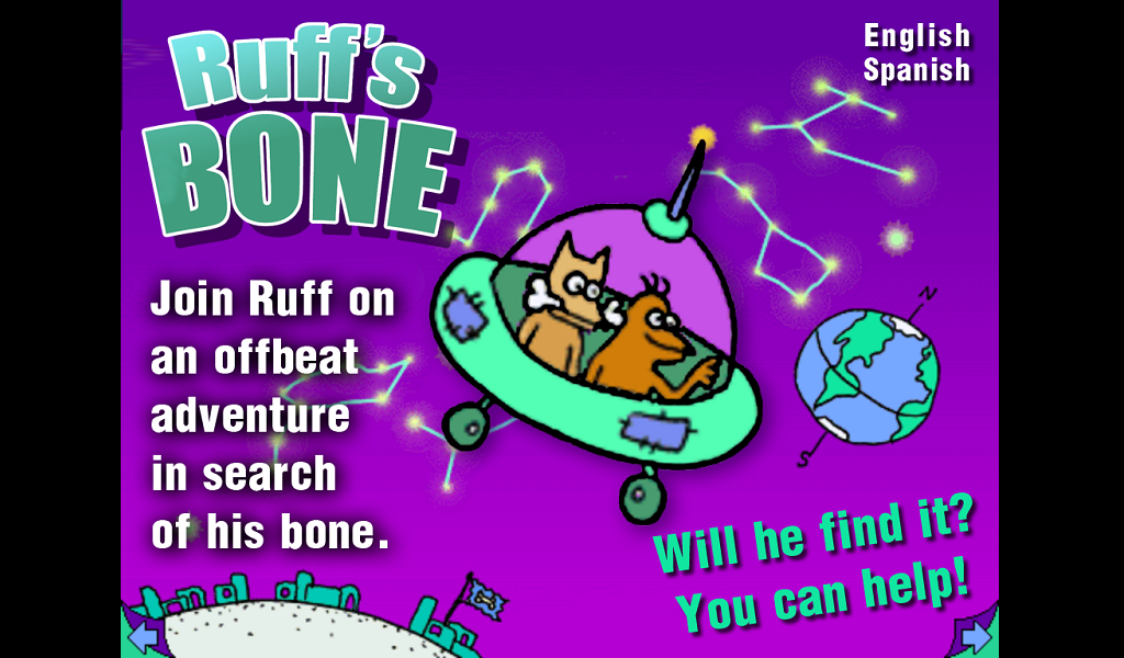 Ruff's Bone - interactive storybook in English and Spanish:Amazon.es ...