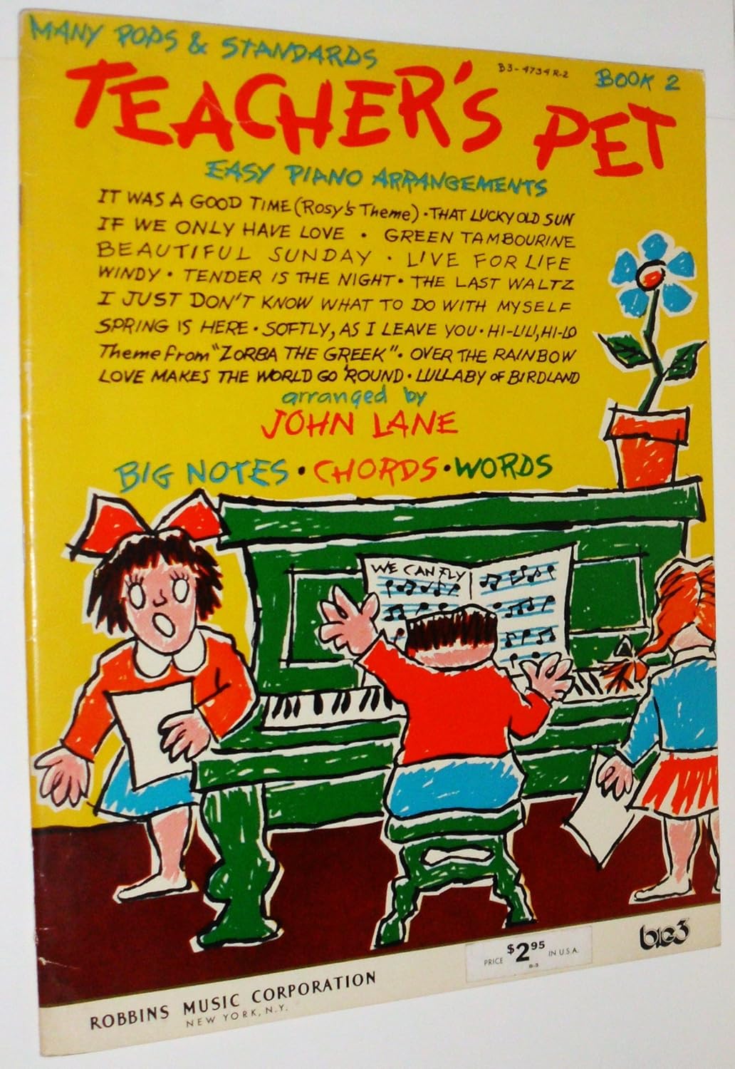 MANY POPS & STANDARDS BOOK 2 "TEACHER'S PET EASY PIANO ARRANGEMENTS ...
