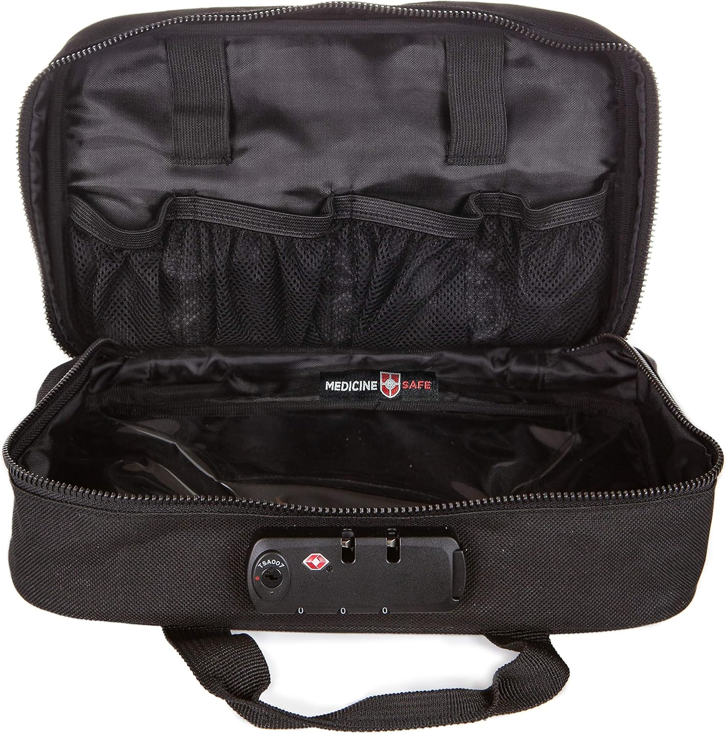 Amazon.com: Medicine RX Safe Medication Travel Bag Logo : Health ...