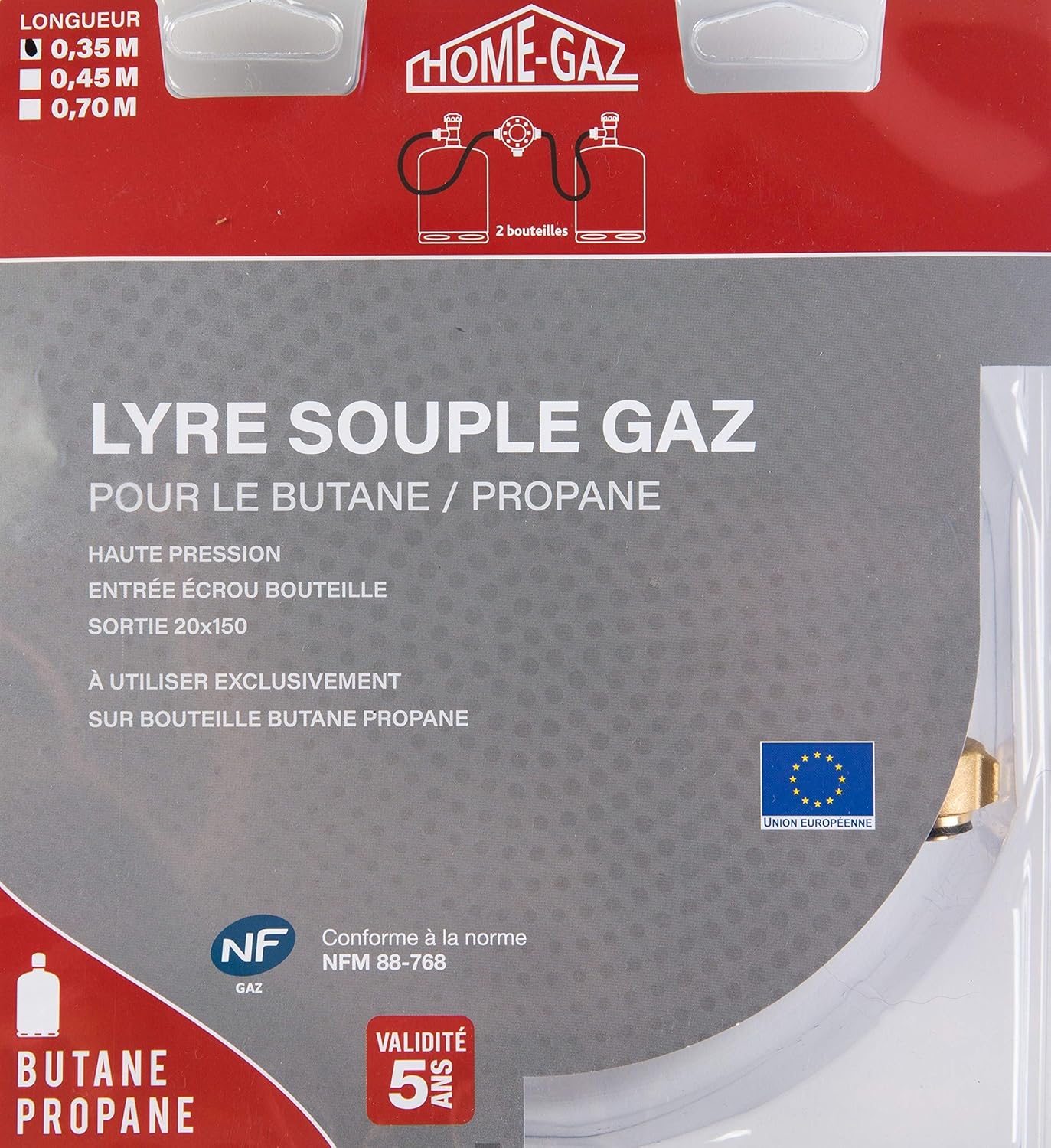 Amazon.com: Home Gas Lyre Flexible Length 0.35 m : Everything Else