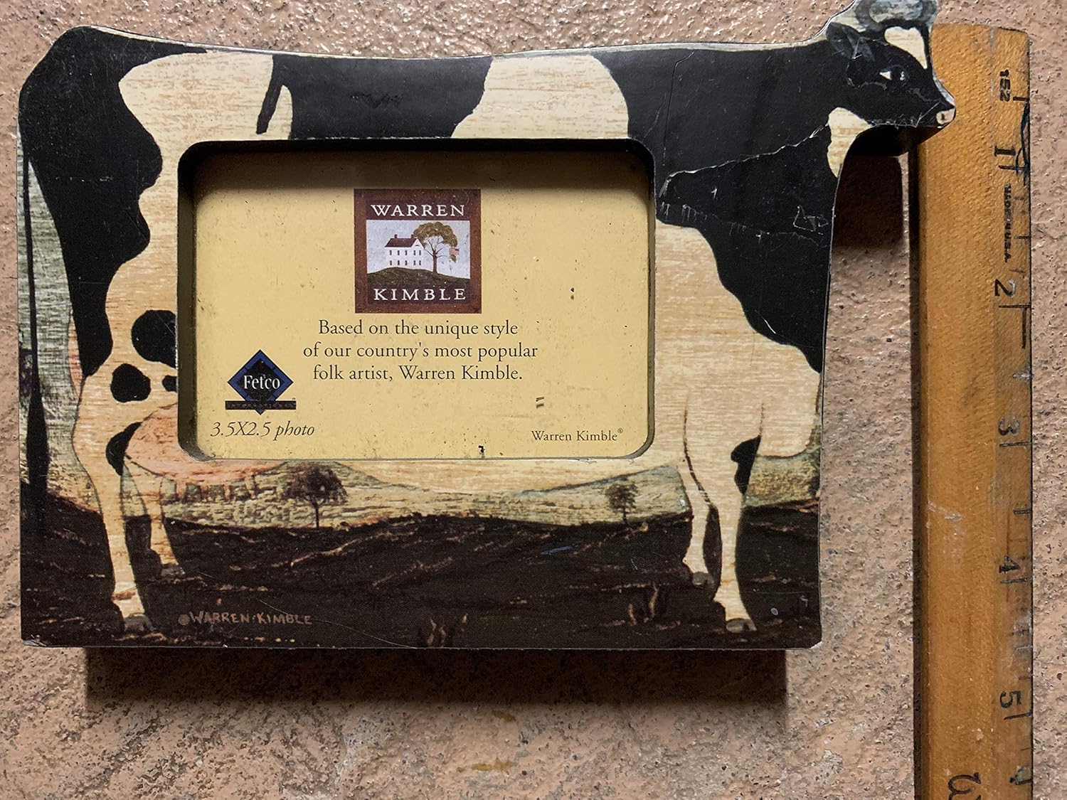 Amazon.com - Fetco International Warren Kimble Cow Frame 3 X 2