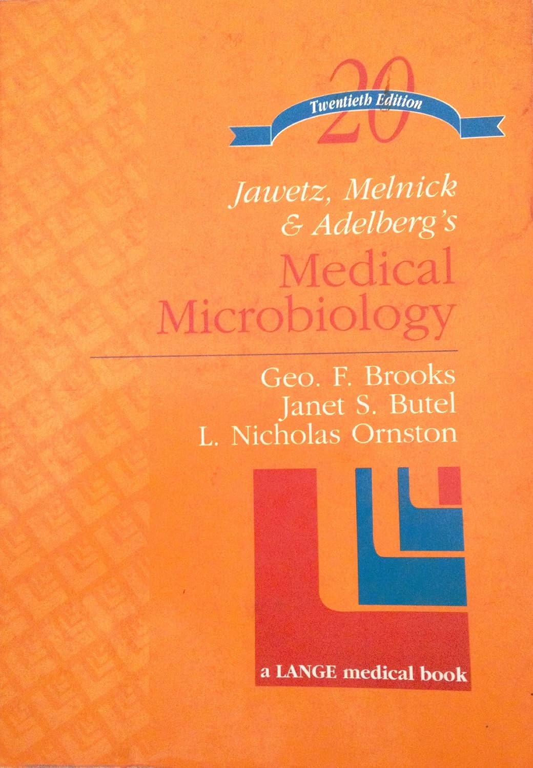 Amazon.com: Jawetz, Melnick & Adelberg's Medical Microbiology (20th ed ...