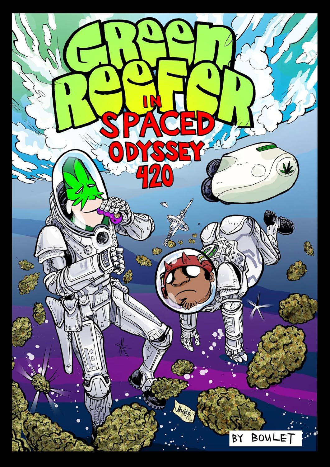 Amazon.com: A Spaced Odyssey by The Green Reefer eBook : Boulet, Joshua ...