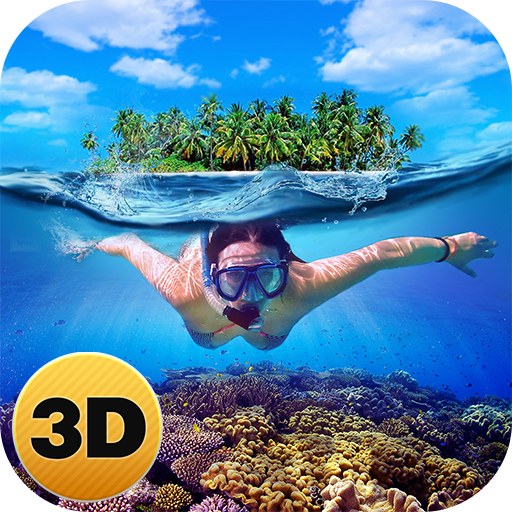 Underwater Cliff Diving