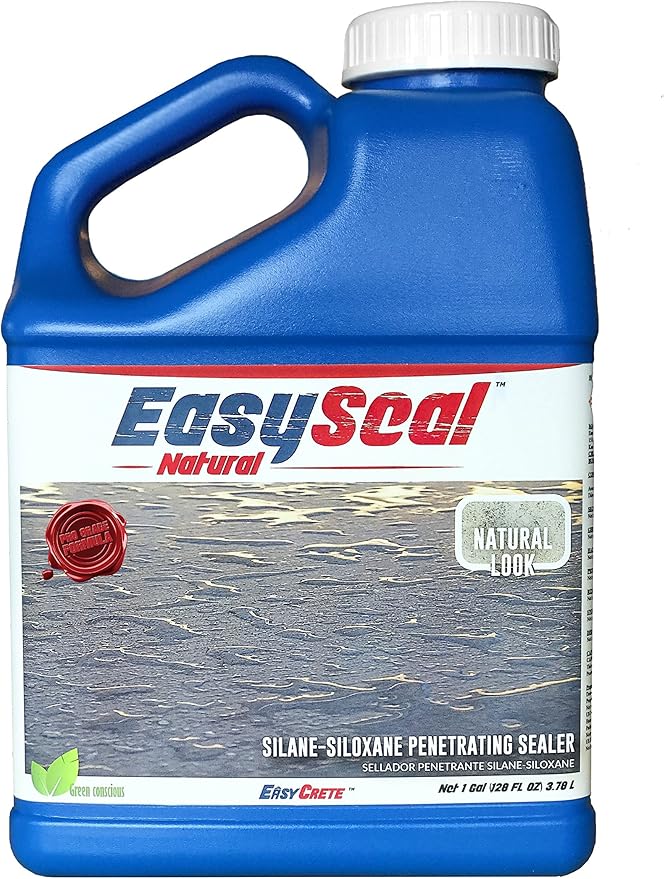 EasySeal Natural Silane-Siloxane Penetrating Exterior Concrete Sealer ...