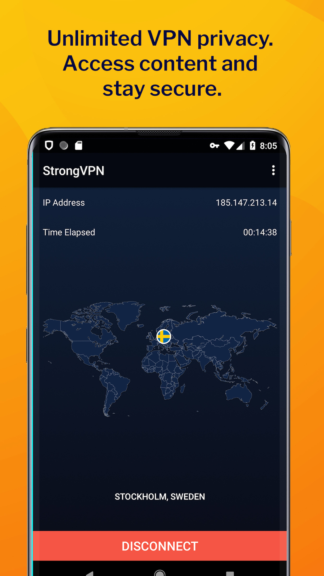 StrongVPN - Unlimited Privacy - App on Amazon Appstore