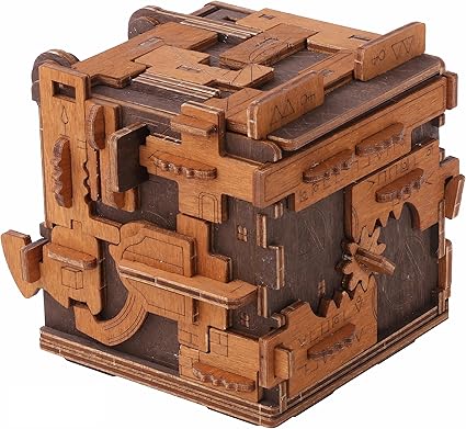 Amazon.com: WOODEN.CITY Challenging Escape Room Puzzle Box - Hard ...