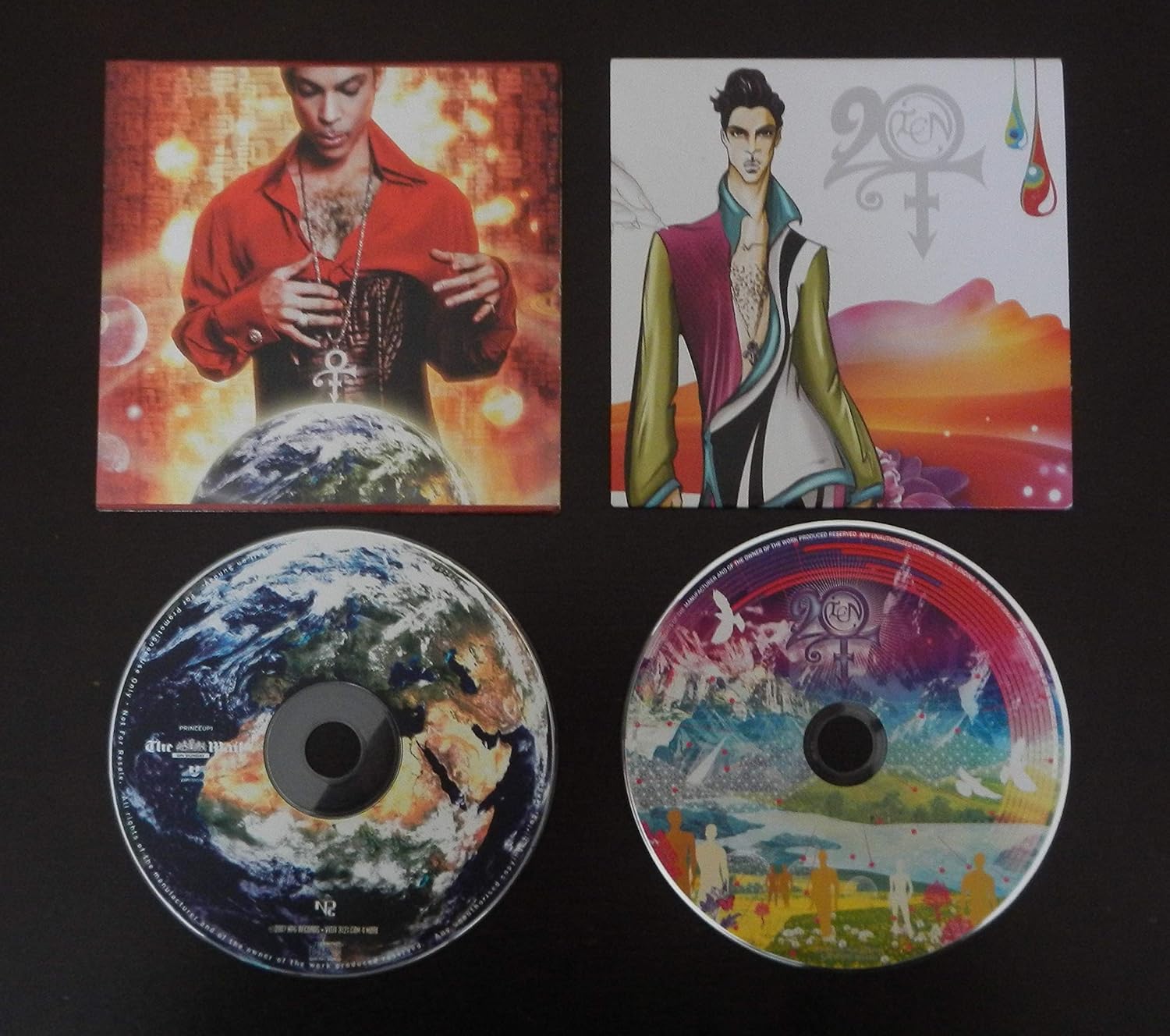 Prince - Planet Earth and 20Ten CDs - Rare Promotional Issue By The ...