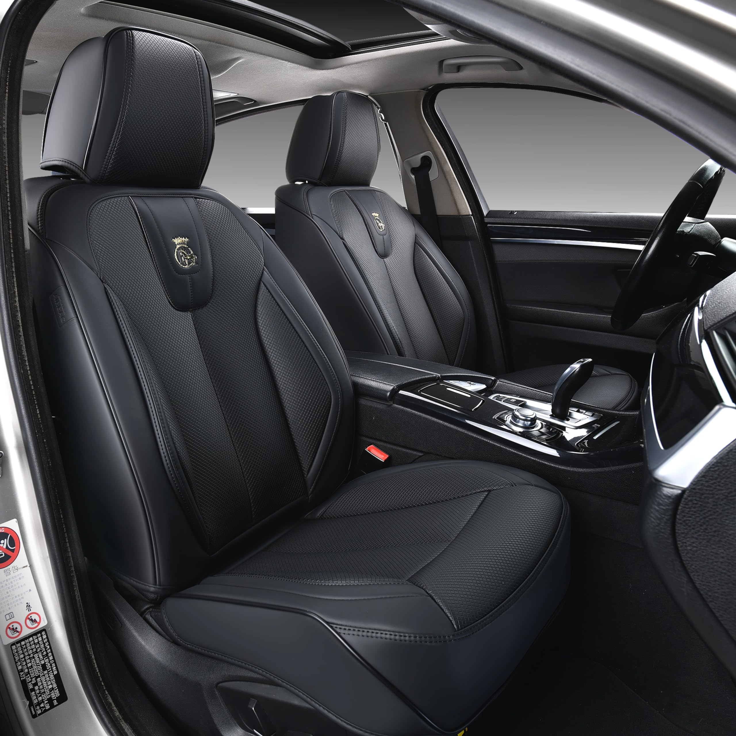 Rav4 Seat Covers OASIS AUTO Leather Car Seat Covers, Faux Leatherette ...