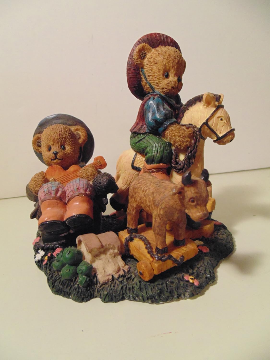 Amazon.com: 1997 Berry Hill Bears "Luke and Zak on the Range" : Home & Kitchen