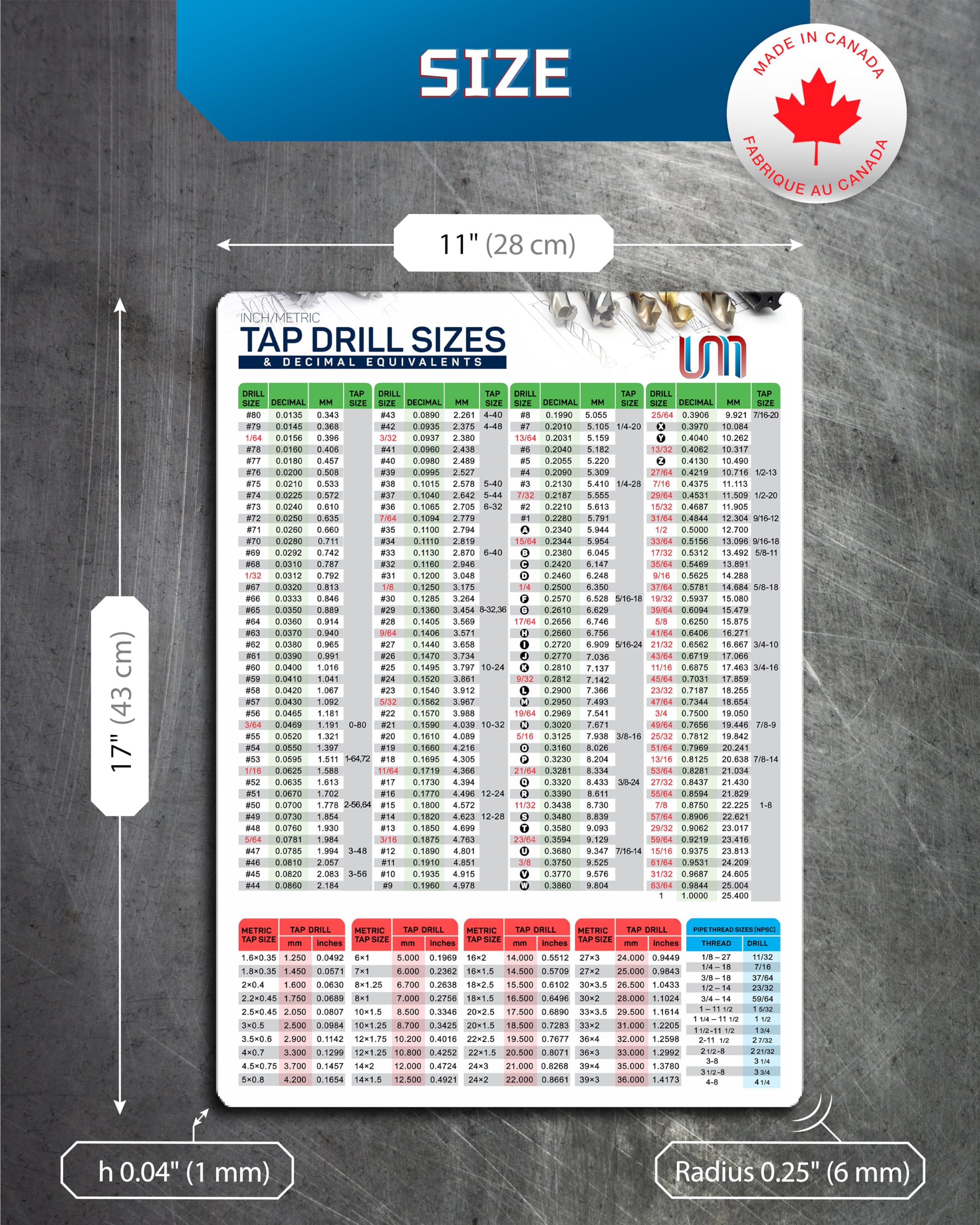 Tap Conversion Chart Little Genius Academy Metuchen Dance Centre