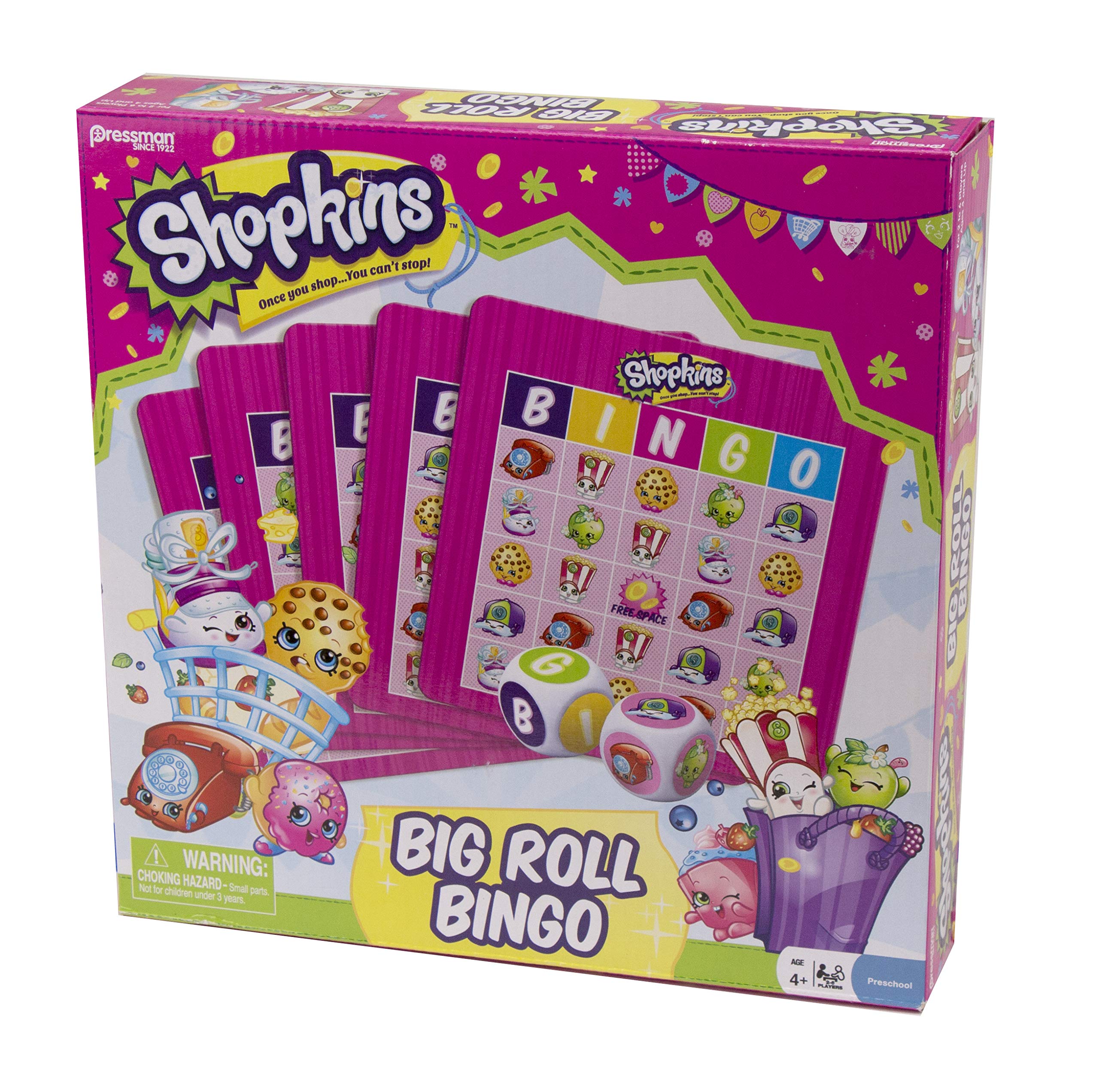 S Hopkins Bingo Printable Toys | Shopkins Big Bingo Roll Kids Game