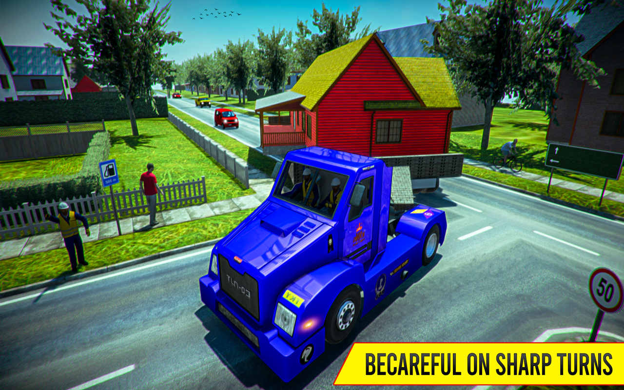 House Mover Job: House Transport Truck Driver Simulation 2019 - App on ...