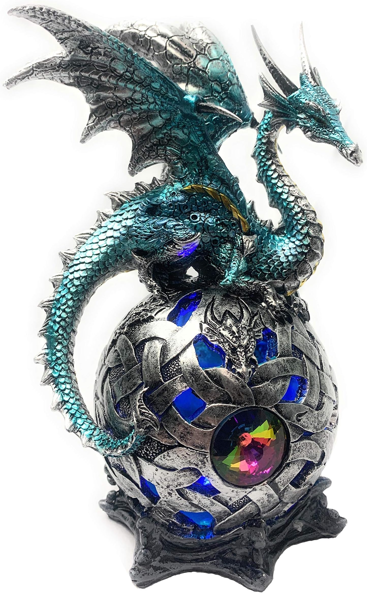 Amazon.com: Bits and Pieces - Mystical Dragon LED Crystal Light-up ...