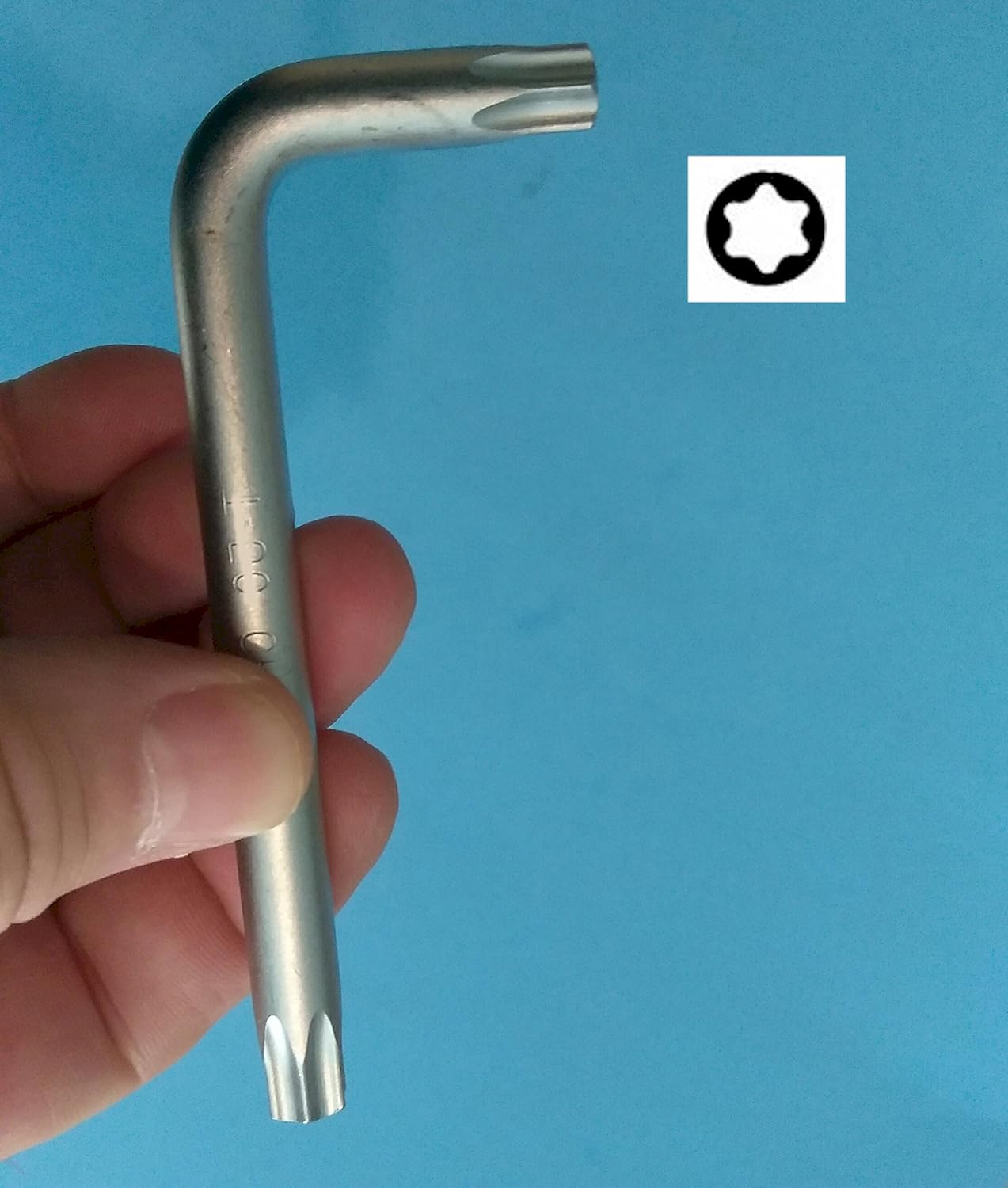 Amazon.com: Torx Tool Size T55 L-Key Style Chrome Vanadium Steel ...