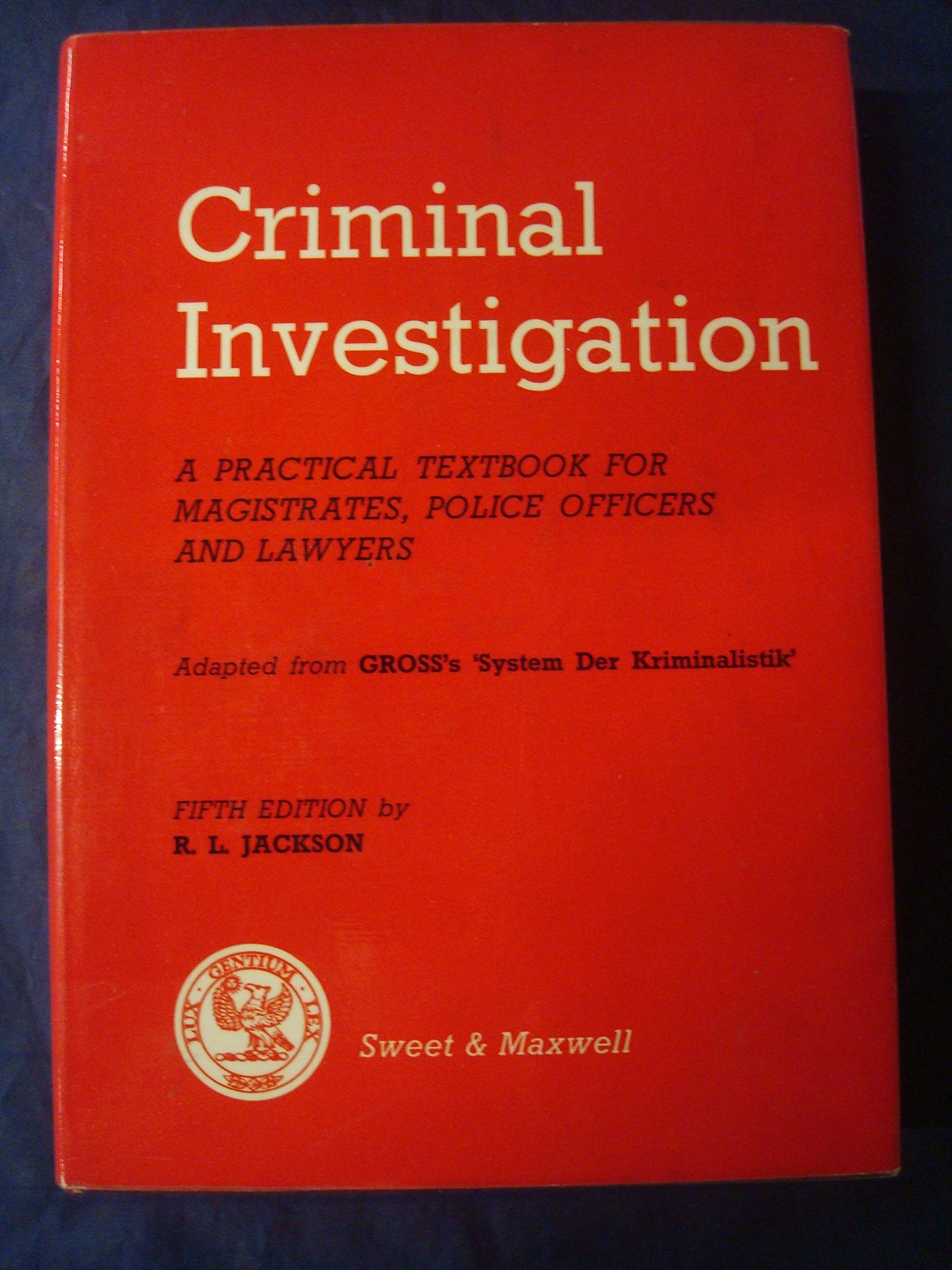 Criminal Investigation Textbook