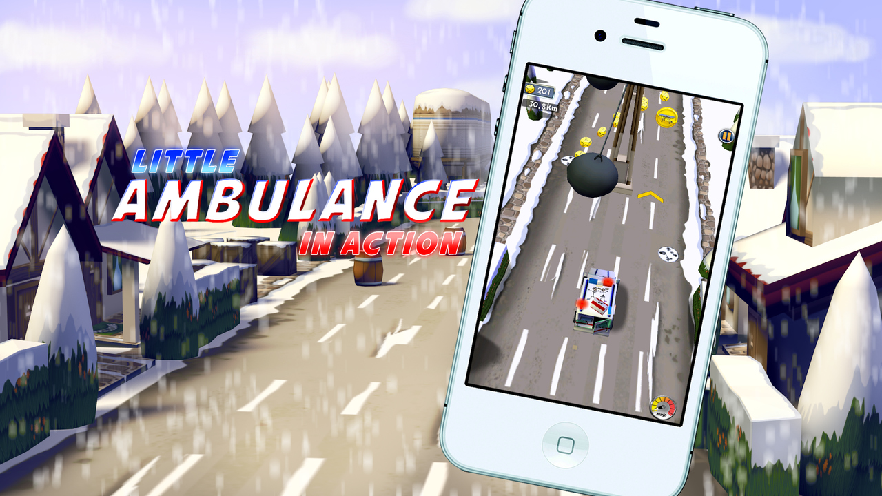 Little Ambulance in Action Kids: 3D Fun Exciting Driving for Kids with ...