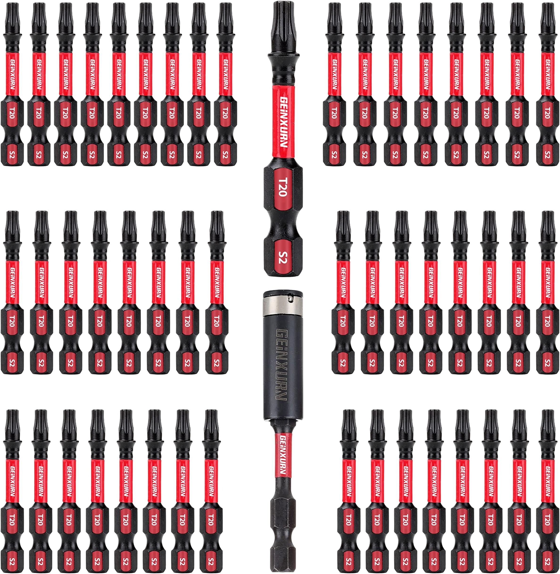 Amazon.com: Rannb T20 Torx Bit Set Six Points Magnetic Security Torx ...