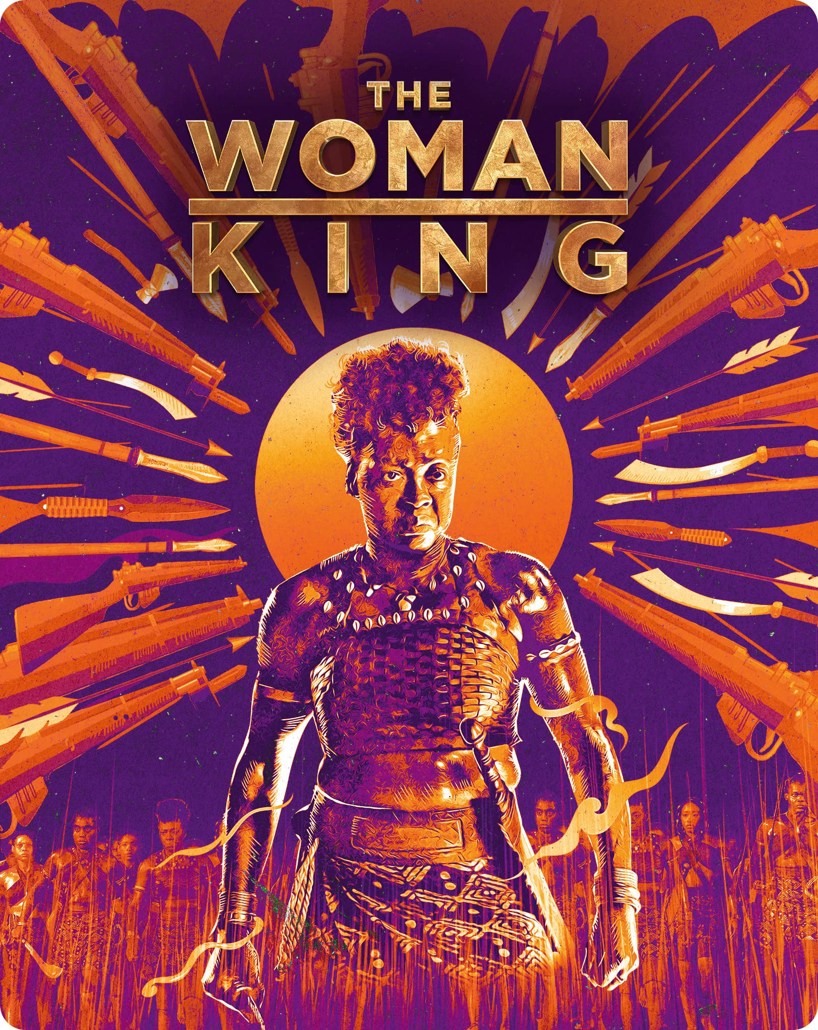 Amazon: The Woman King Steelbook [4K Ultra HD] [2022] [Blu-ray] [Region ...