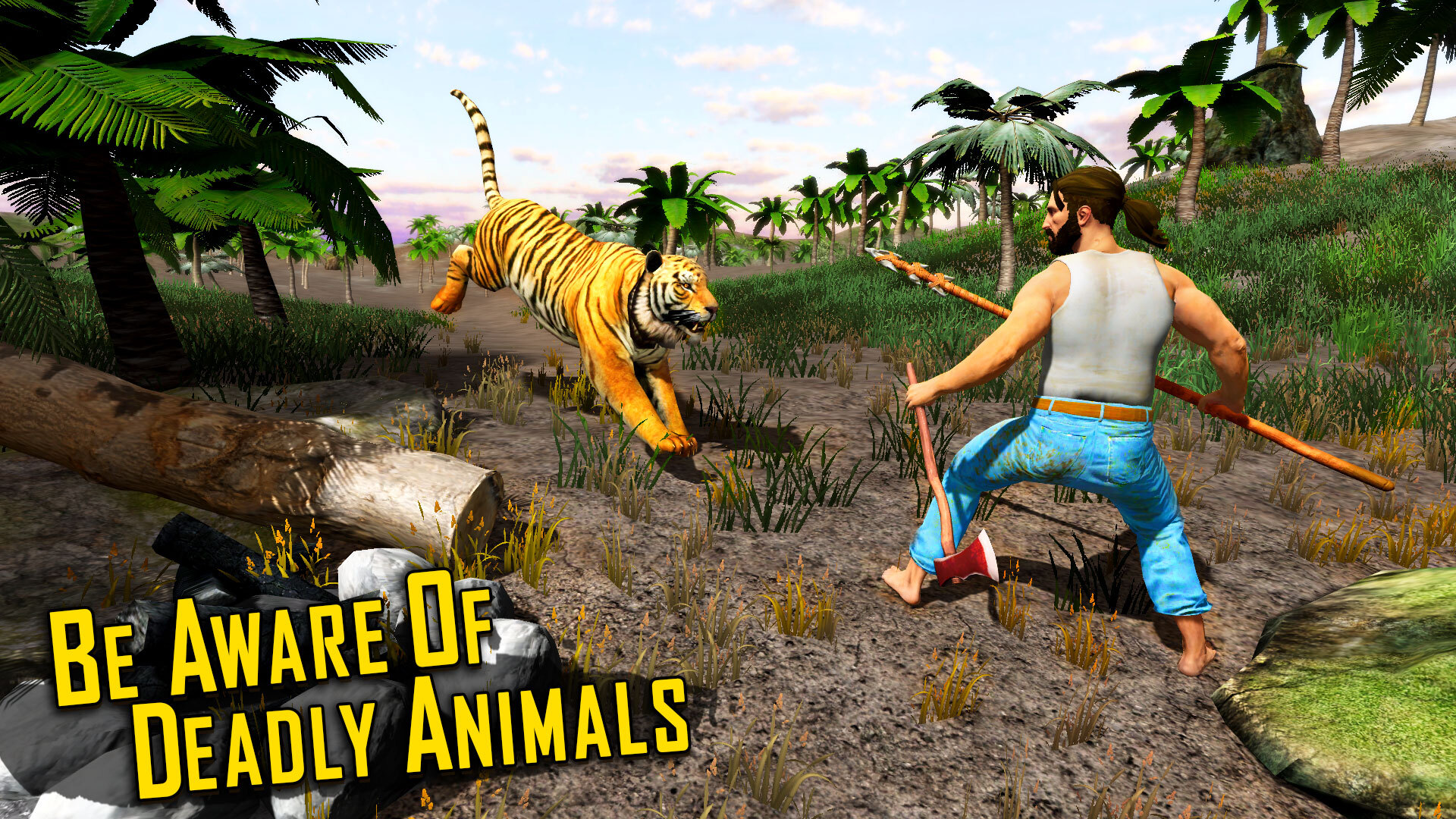 Island Escape Raft Survival Simulator Sea Shark Attack Adventure Games ...
