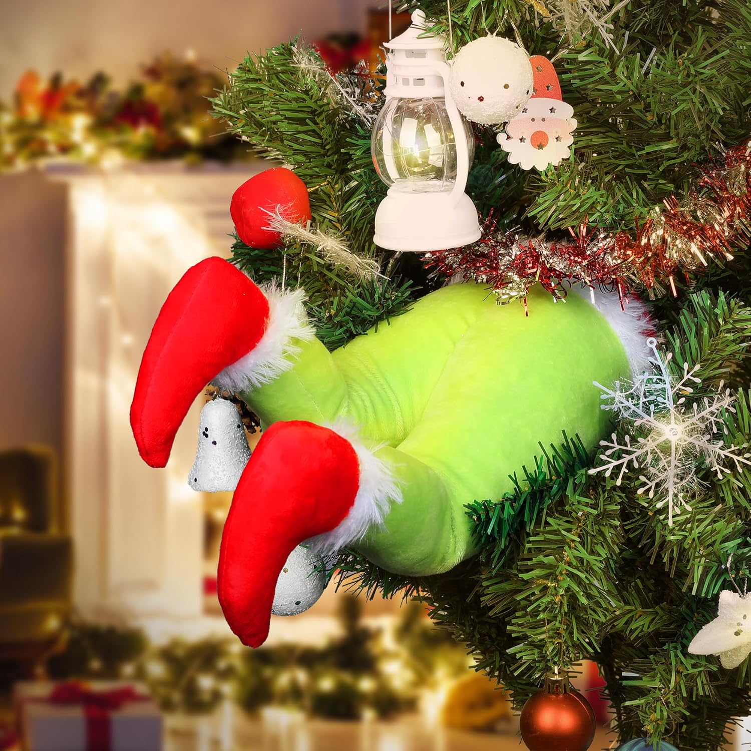 Amazon.com: Christmas Elf Legs Tree Decorations - Christmas Tree Decor ...