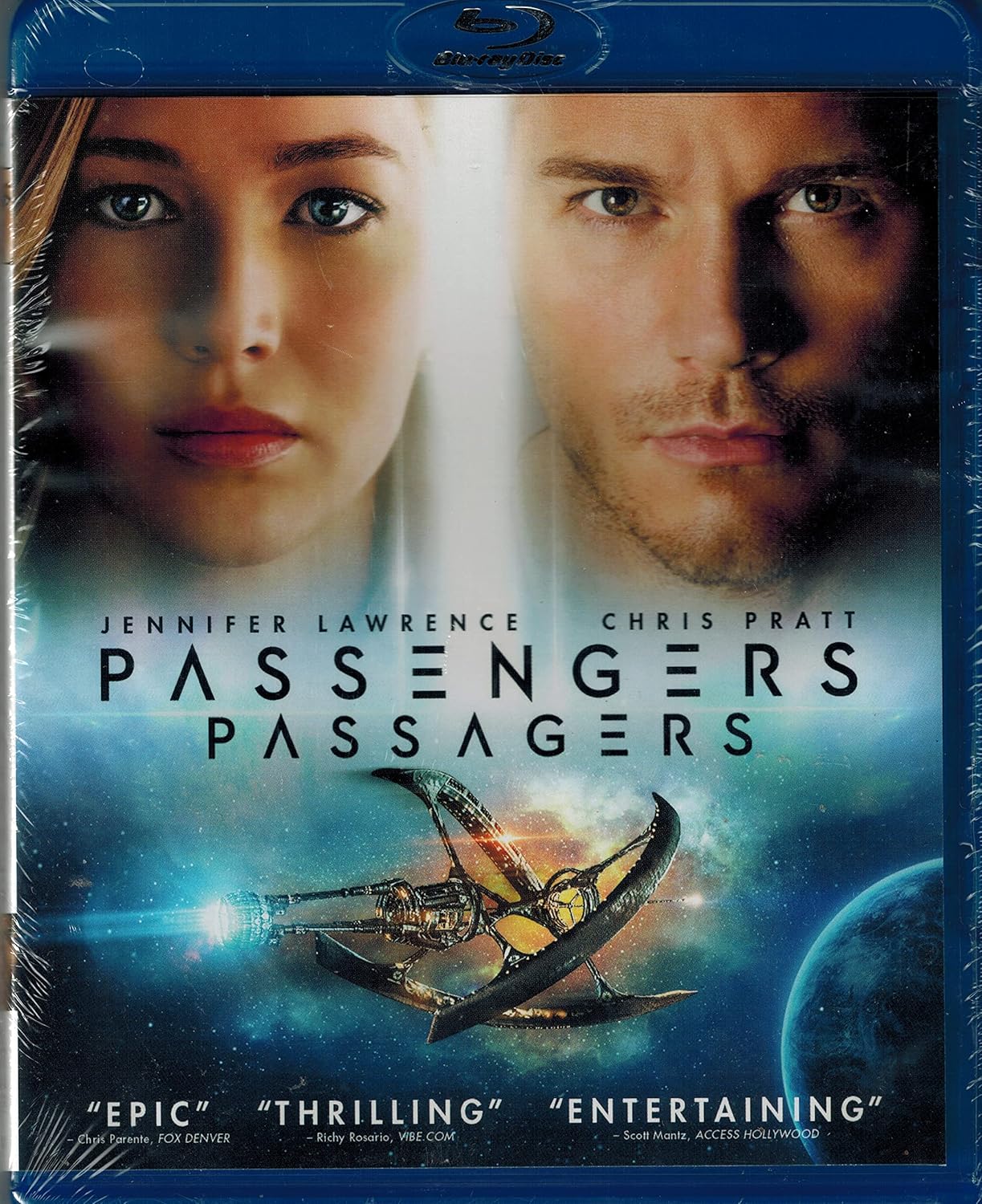 Amazon.co.jp: Passengers (2016), Blu-ray, (Bilingual) : DVD