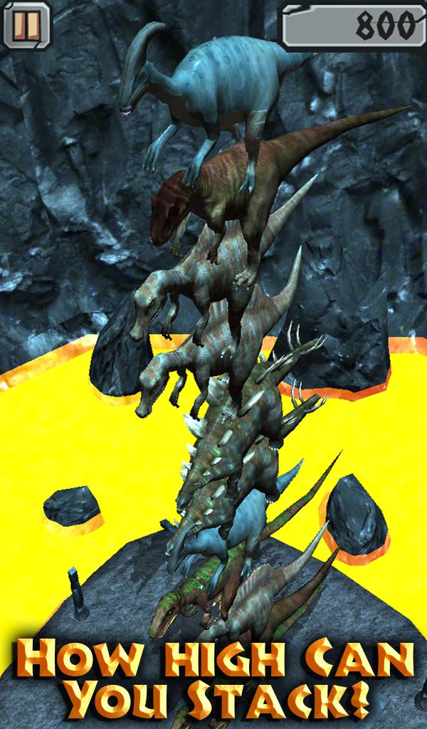 Dinosaur Stacker - App on Amazon Appstore