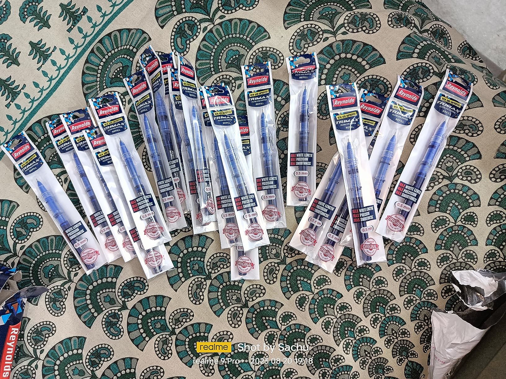 Reynolds modern GSM Trimax Refill (Blue) - Pack of 10 : Amazon.in ...