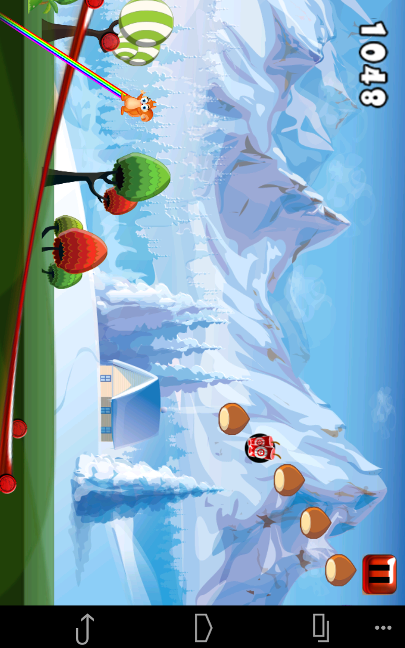 Flying Cute Squirrel Jump : The quest for infinite nut before winter ...