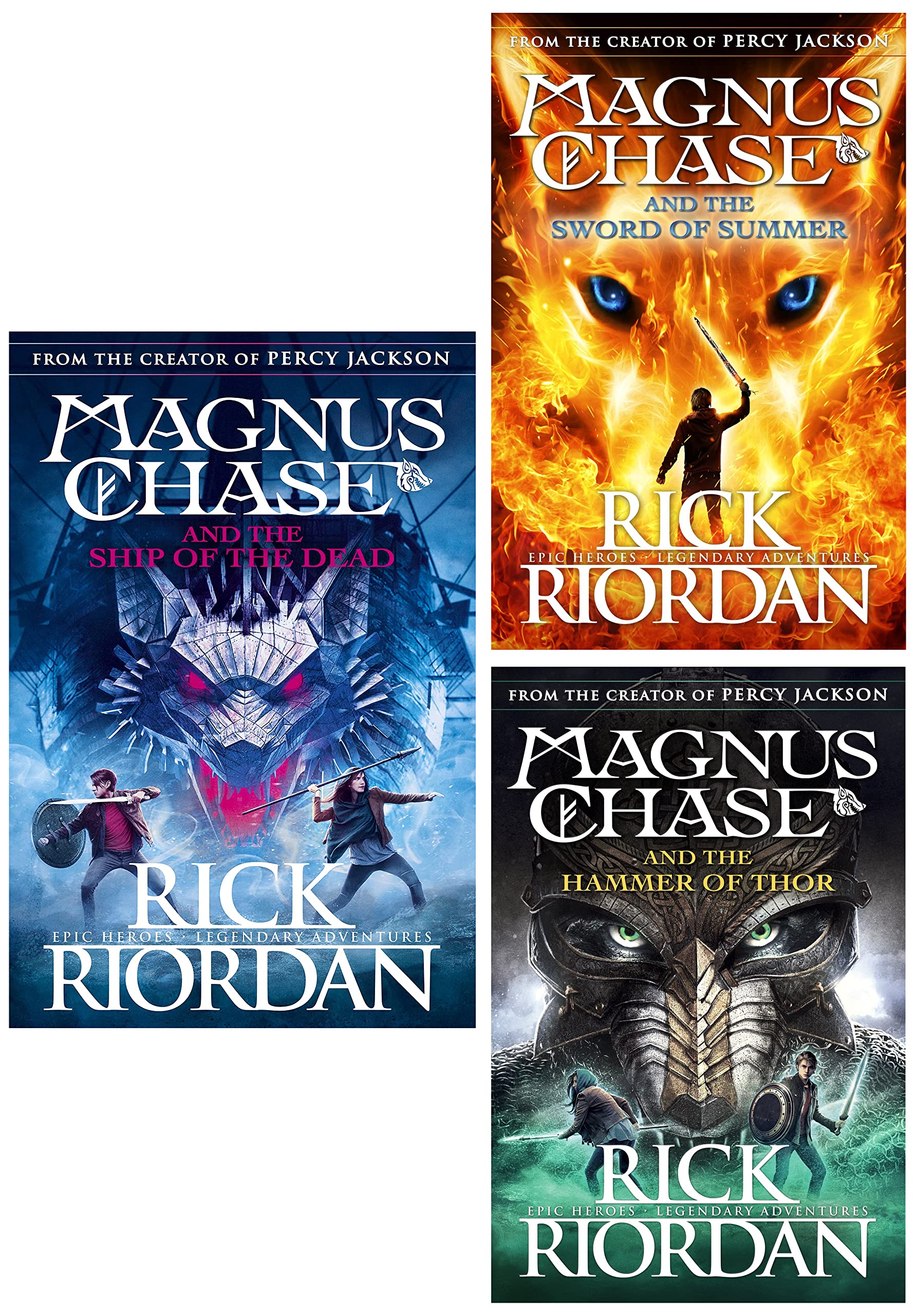 Magnus Chase and the Sword of Summer (Book 1) & Magnus Chase and the ...