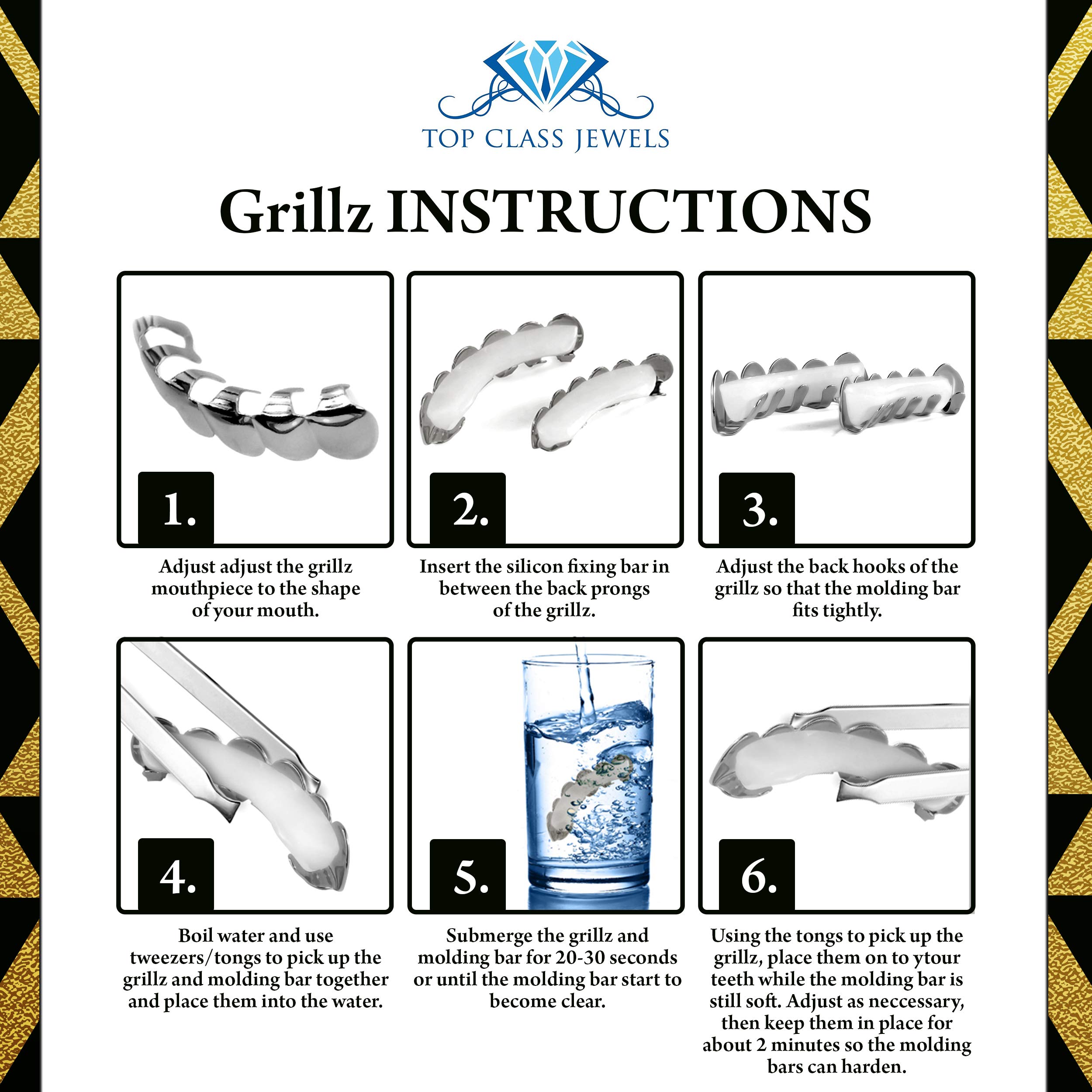 Buy Grillz Gold Teeth | Grills for Your Teeth Jewelry | Fake Braces ...