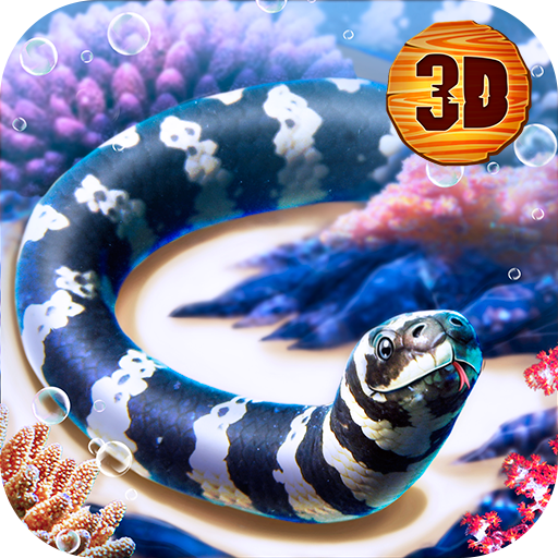 Water Snake Simulator 3D: Ocean Survival Quest | Sea Monster Snake Animal Predator Simulator ...