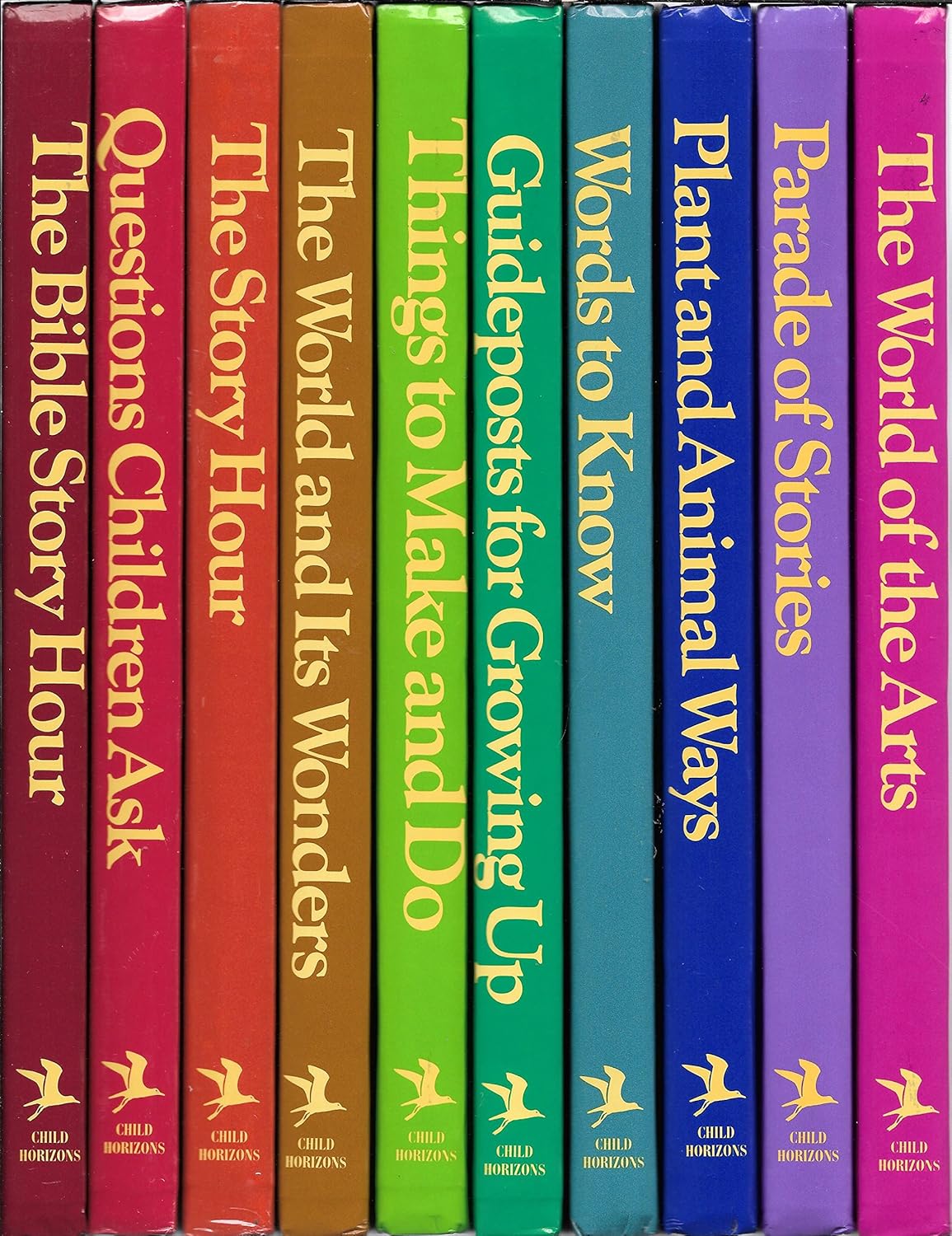 Complete Set:Child Horizons,Guideposts for Growing Up:Bible Story Hour ...