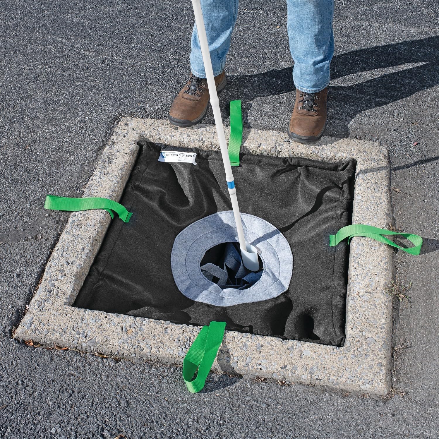Snapklik.com : PIG Adjustable Frame Storm Drain Filter Traffic Safe ...