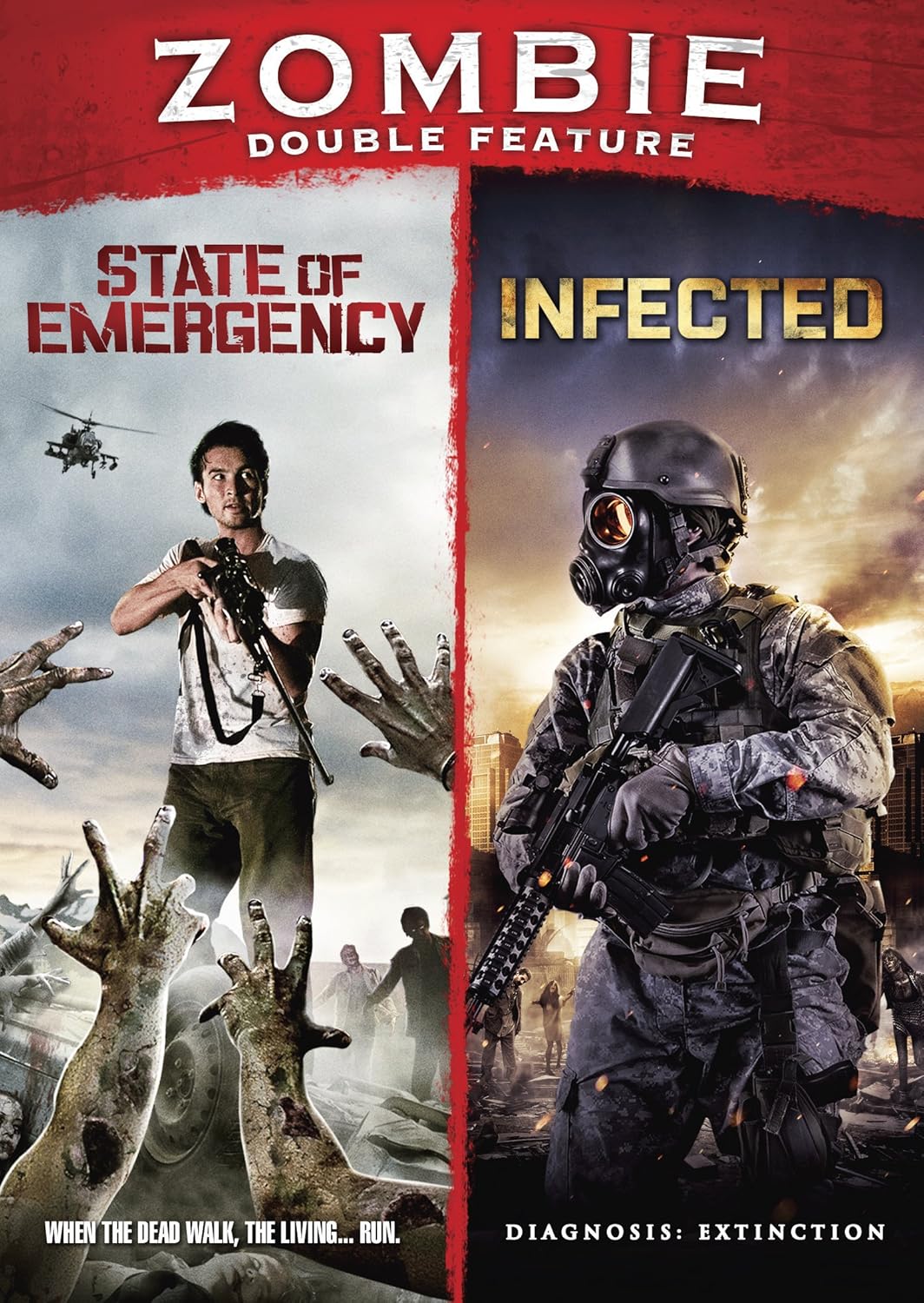 Amazon.com: Infected/State of Emergency Double Feature : David Wayman ...