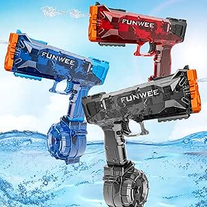 Amazon.com: Funwee 3 Electric Water Guns 3 Color Buy Together : Toys ...