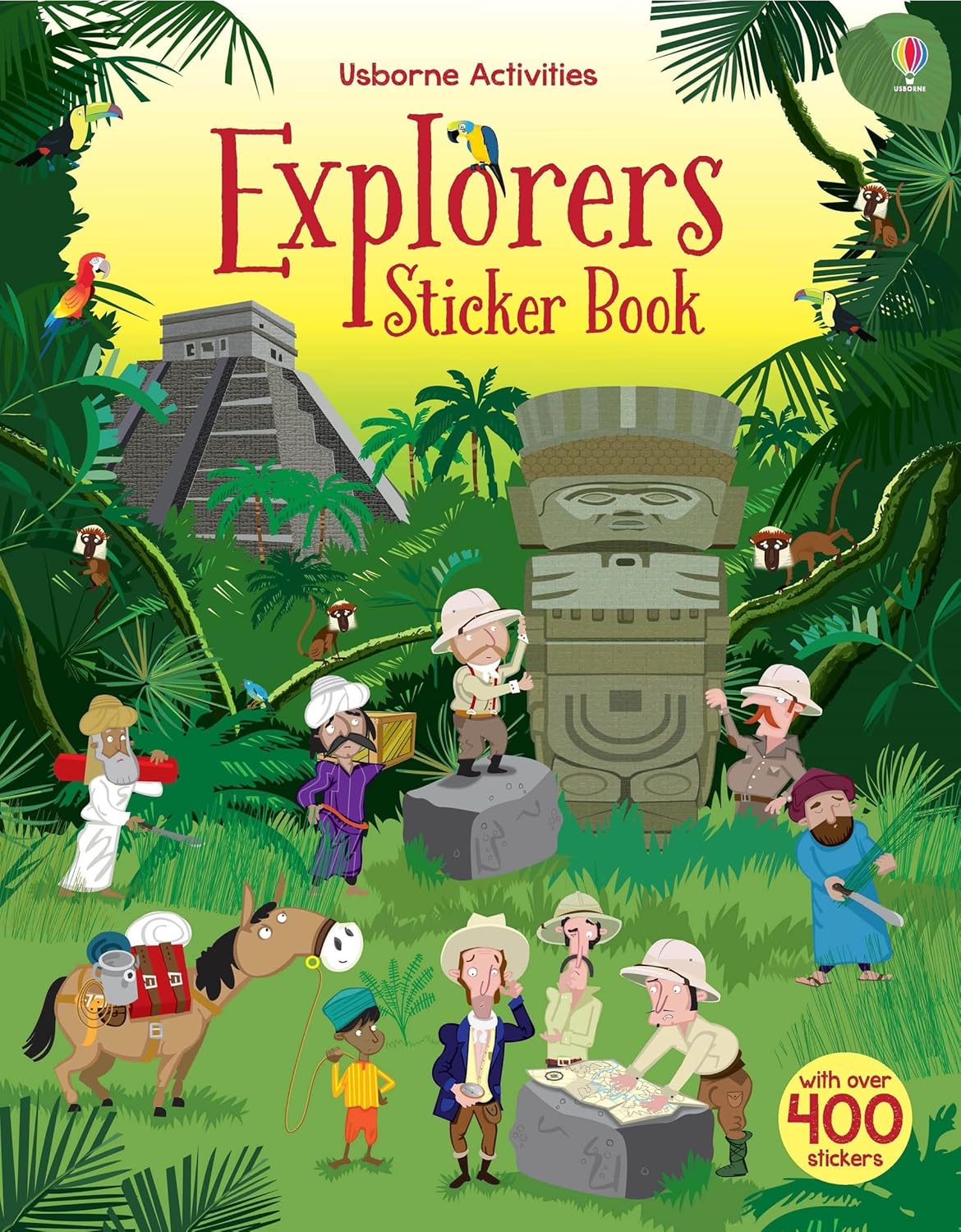 Explorers Sticker Book: Watt, Fiona, Nicholls, Paul: 9781474921763 ...