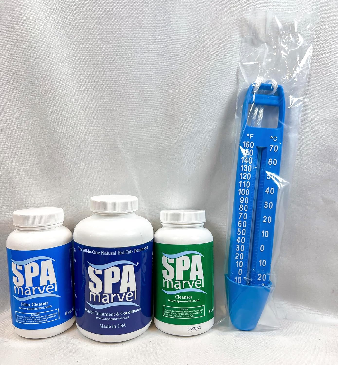 Amazon.com: Spa & Sauna Parts Spa Marvel Trio - Cleanser, Water ...