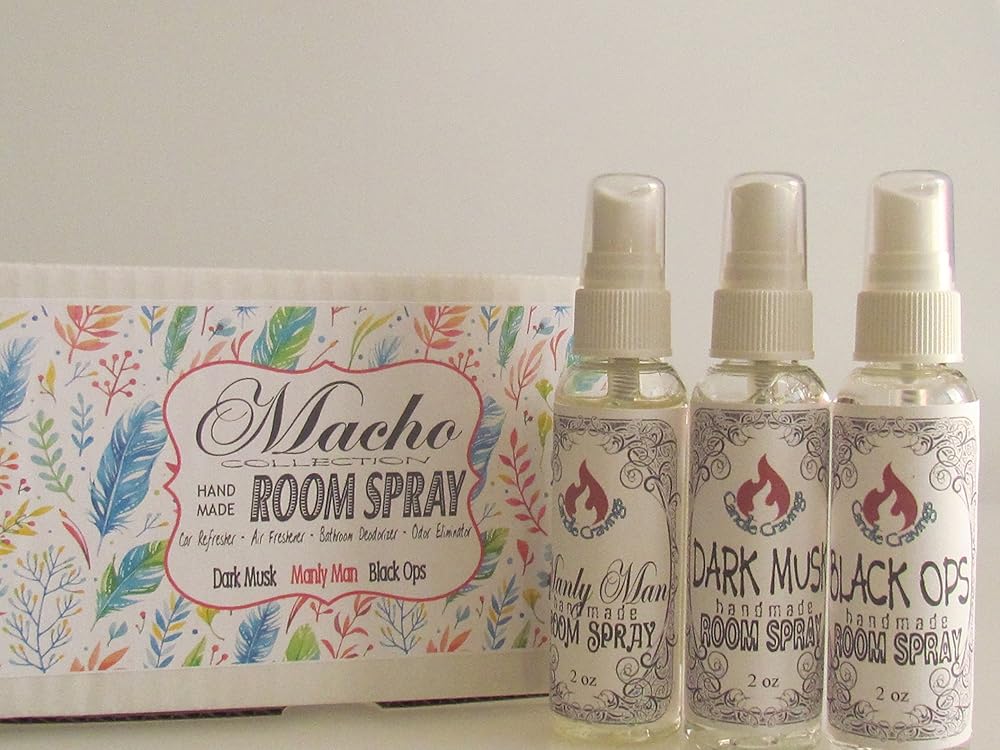 Amazon.com: Macho Collection Room Spray 3 Pack Manly Man, Black Ops And ...