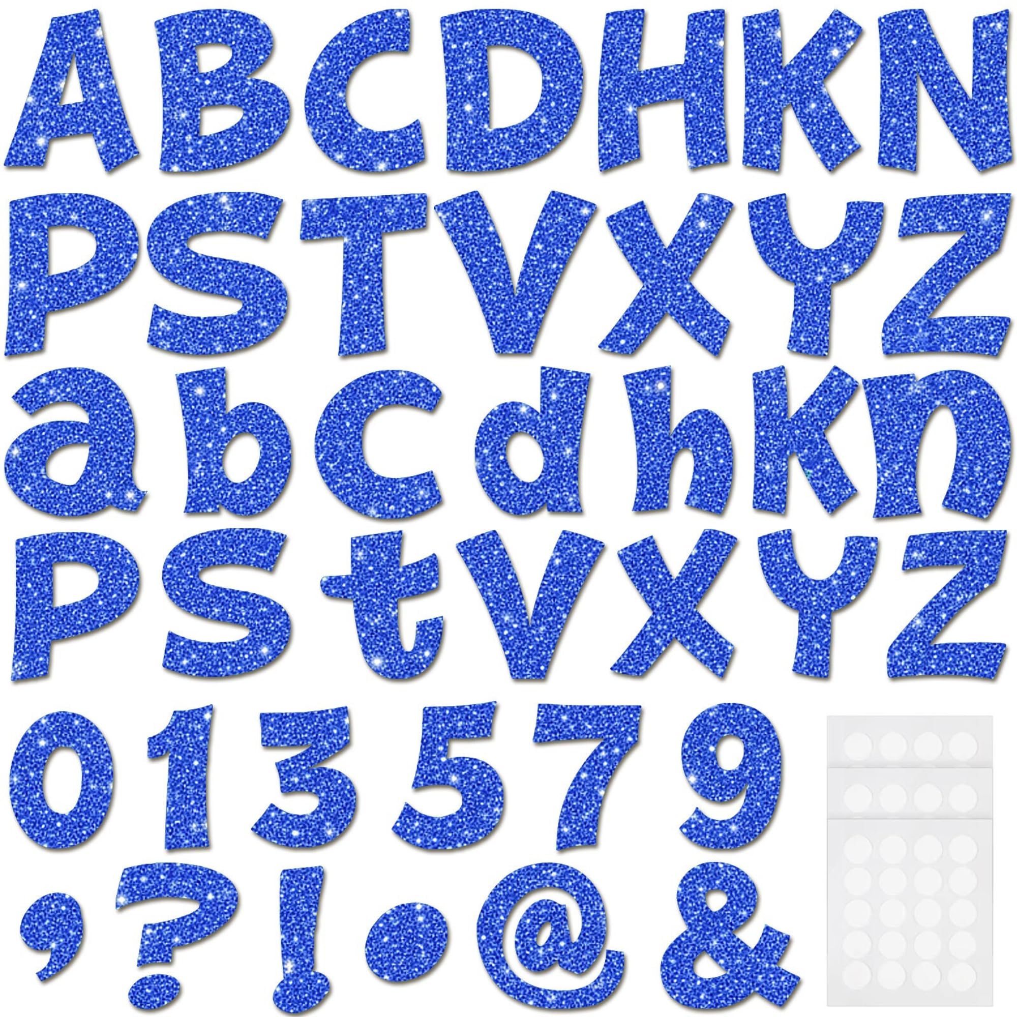 Snapklik.com : Colarr 216 Pcs Glitter Bulletin Board Letters For ...