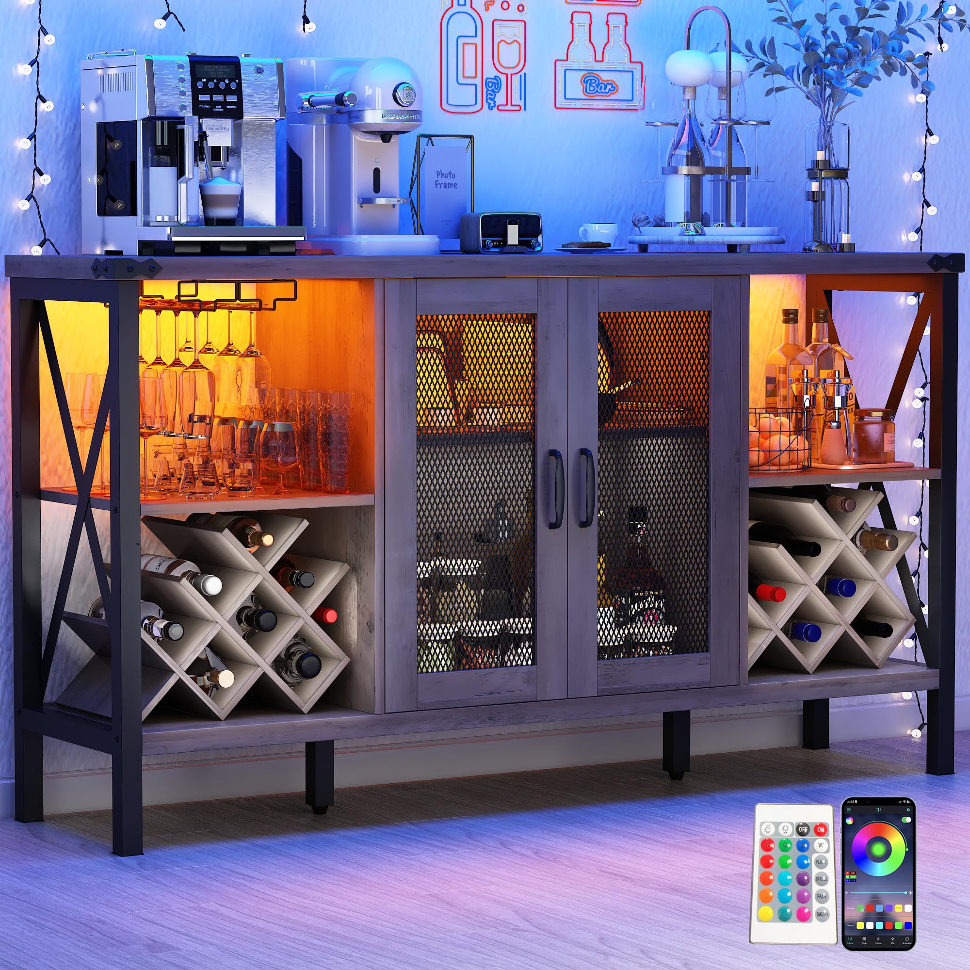 Jiteentarou 55 INDUSTRIAL LED BAR CABINET