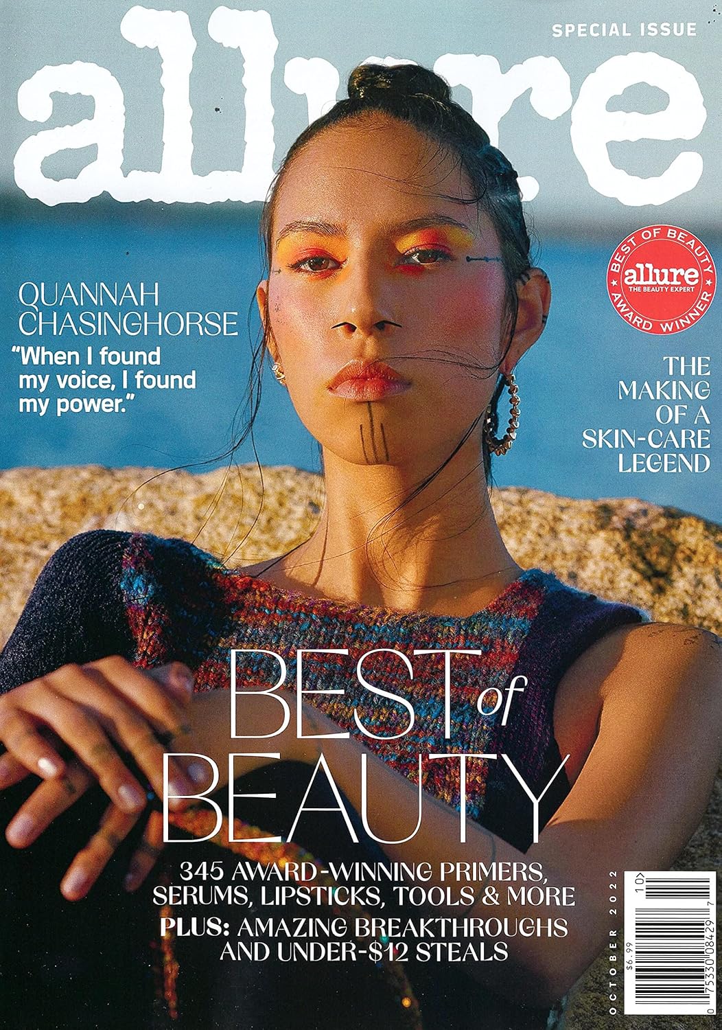 ALLURE MAGAZINE - OCTOBER 2022 - QUANNAH CHASINGHORSE - A RADOM COPY ...