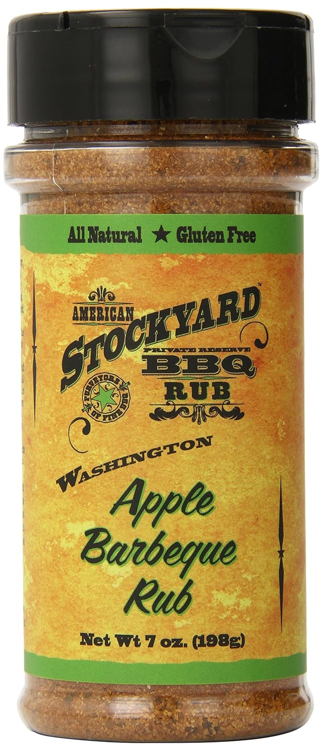 Amazon.com : American Stockyard - Washington Apple Organic BBQ Rub ...