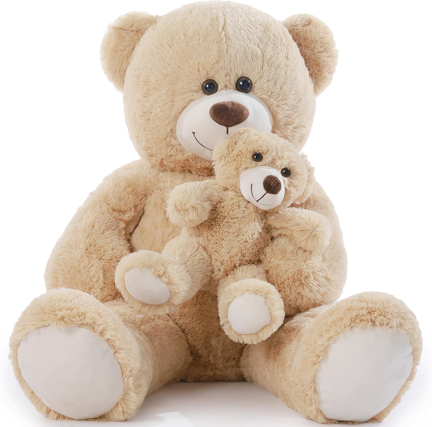 Amazon.com: Poutmac Giant Teddy Bear 39 inch Big Stuffed Animals Mommy ...