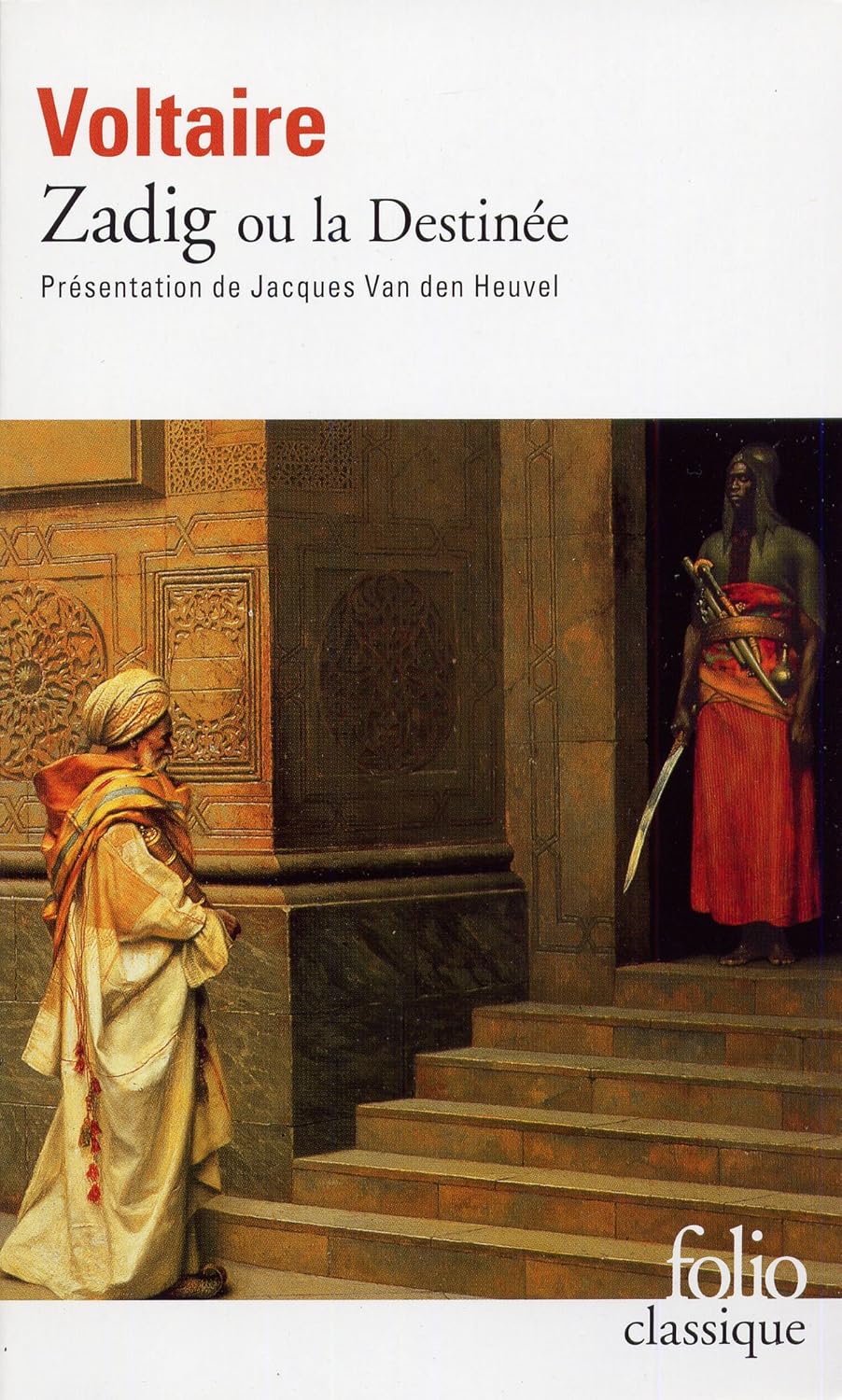 ZADIG OU LA DESTINEE: VOLTAIRE, Van den Heuvel, Jacques, Deloffre, Frédéric: 9782070409273 ...