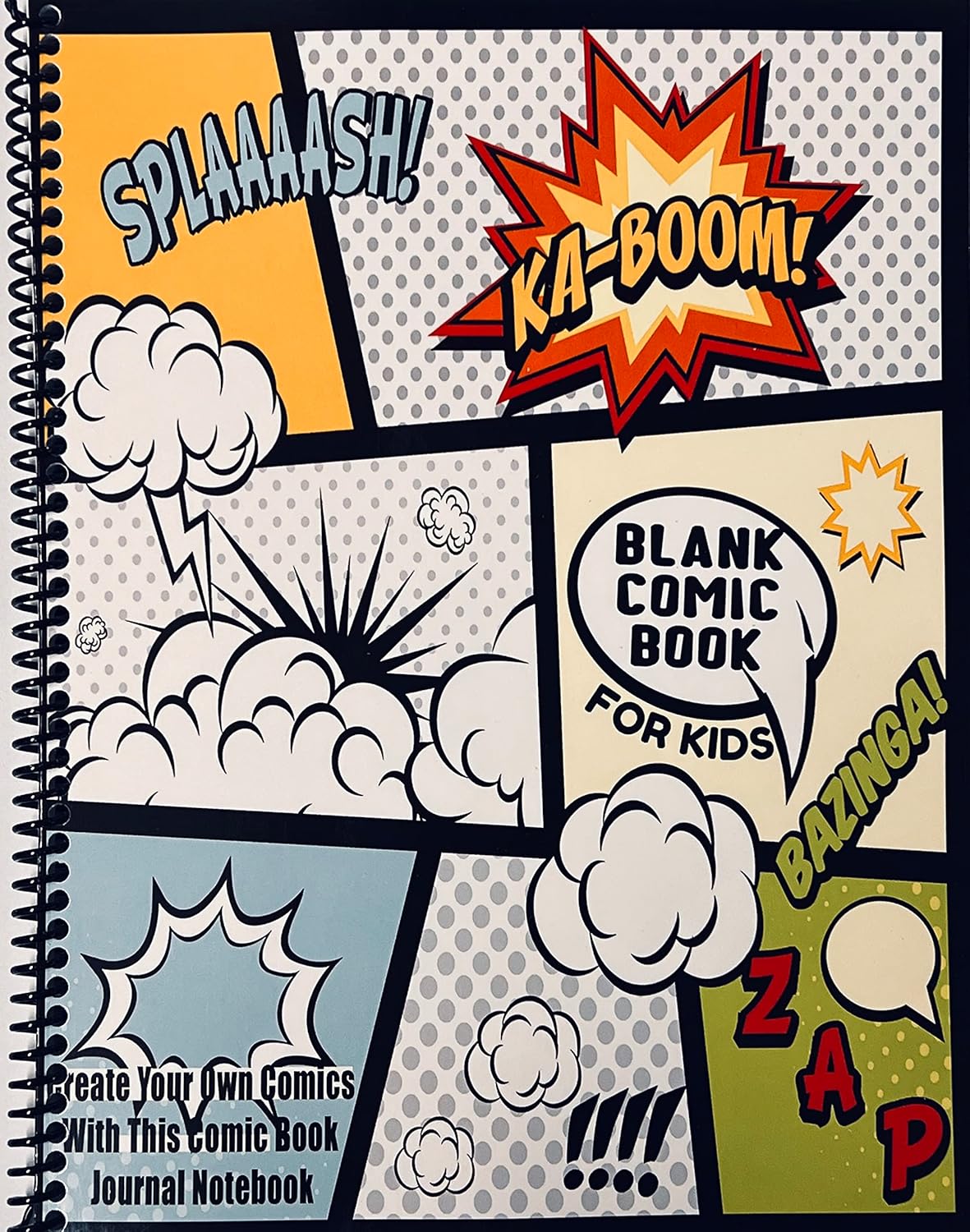Amazon.com: Blank Comic Book For Kids : Create Your Own Comics With ...