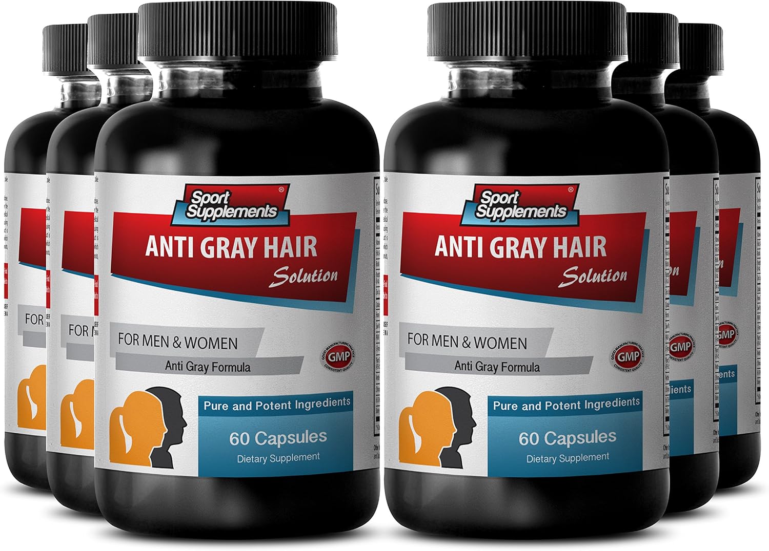 Amazon.com: Catalase Supplement - Anti Gray Hair - Gray Hair catalase ...