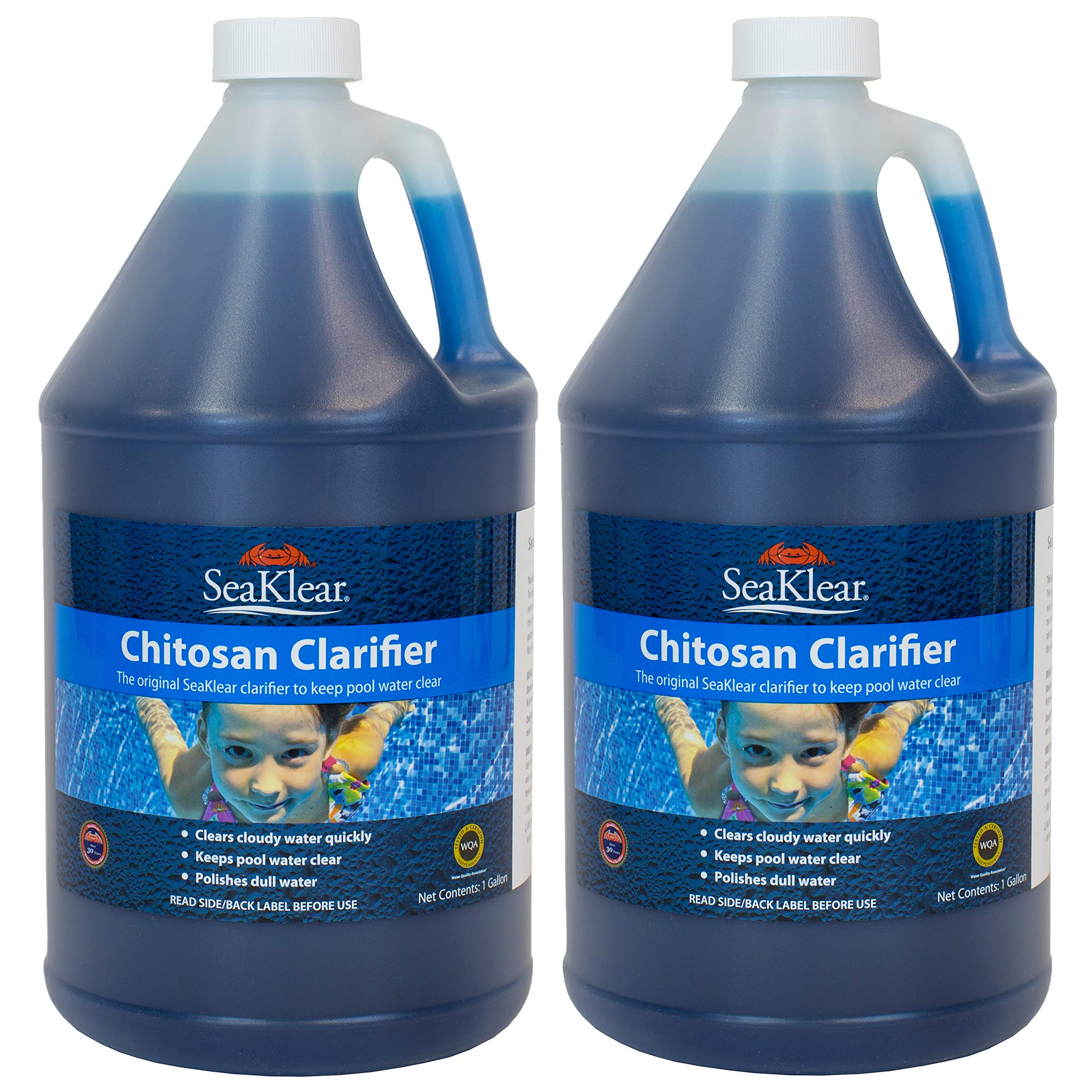Amazon.com : SeaKlear Chitosan Clarifier for Pools (1 gal) (2 Pack ...
