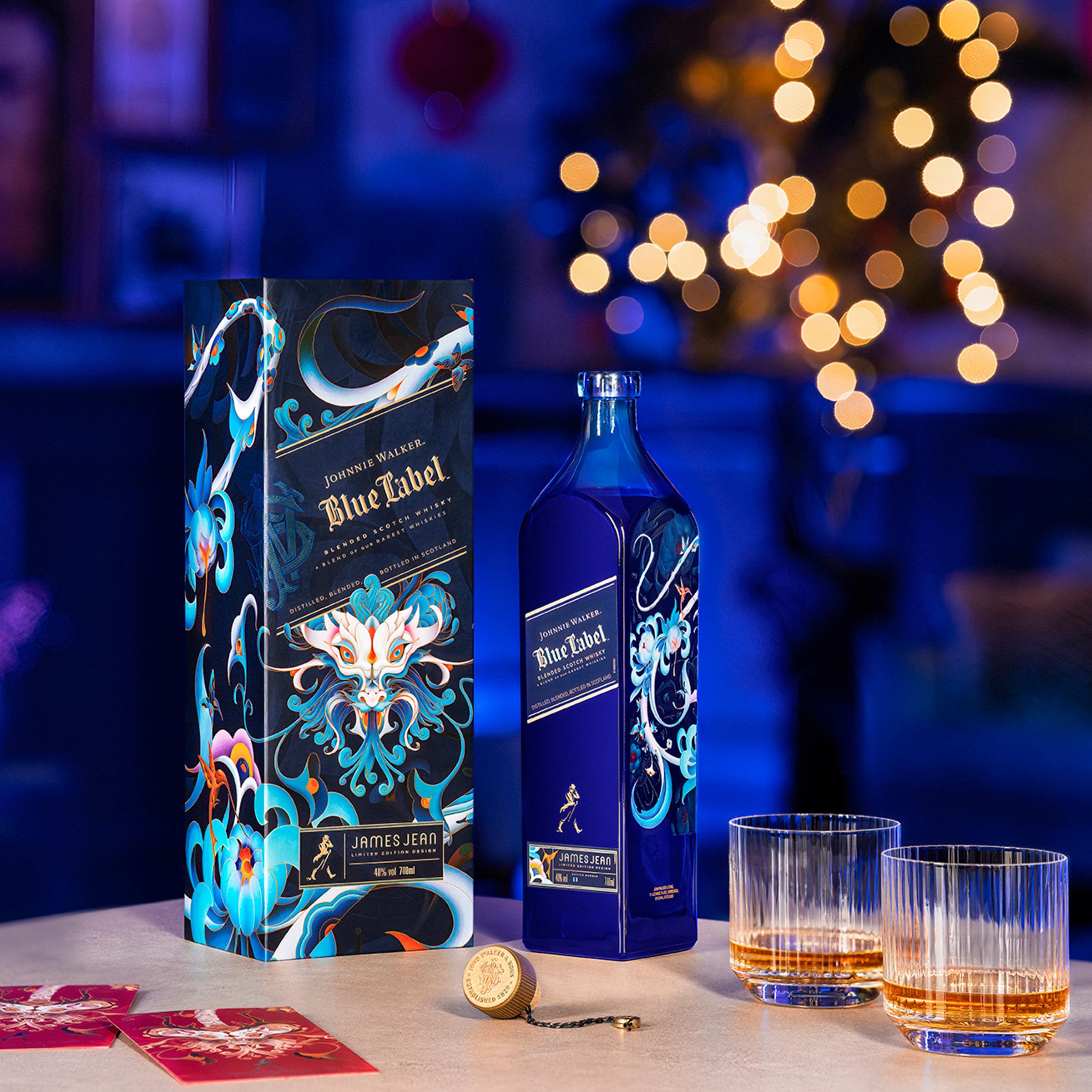 Mini Whisky Escoces Blended Johnnie Walker Blue Label Johnnie Walker